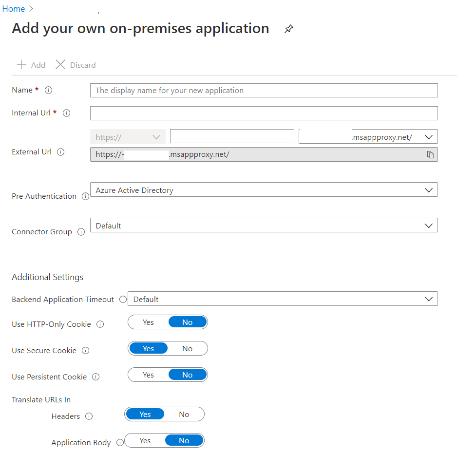 Publish On Prem Rds Environment With Azure Ad Application Proxy
