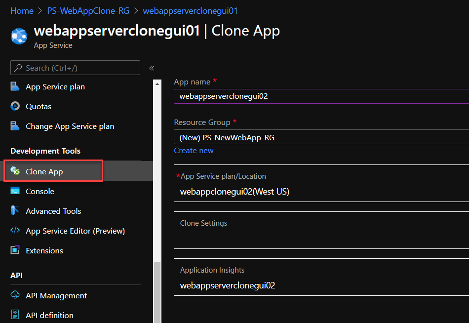 How To Clone An Azure Web App? - Parveen Singh