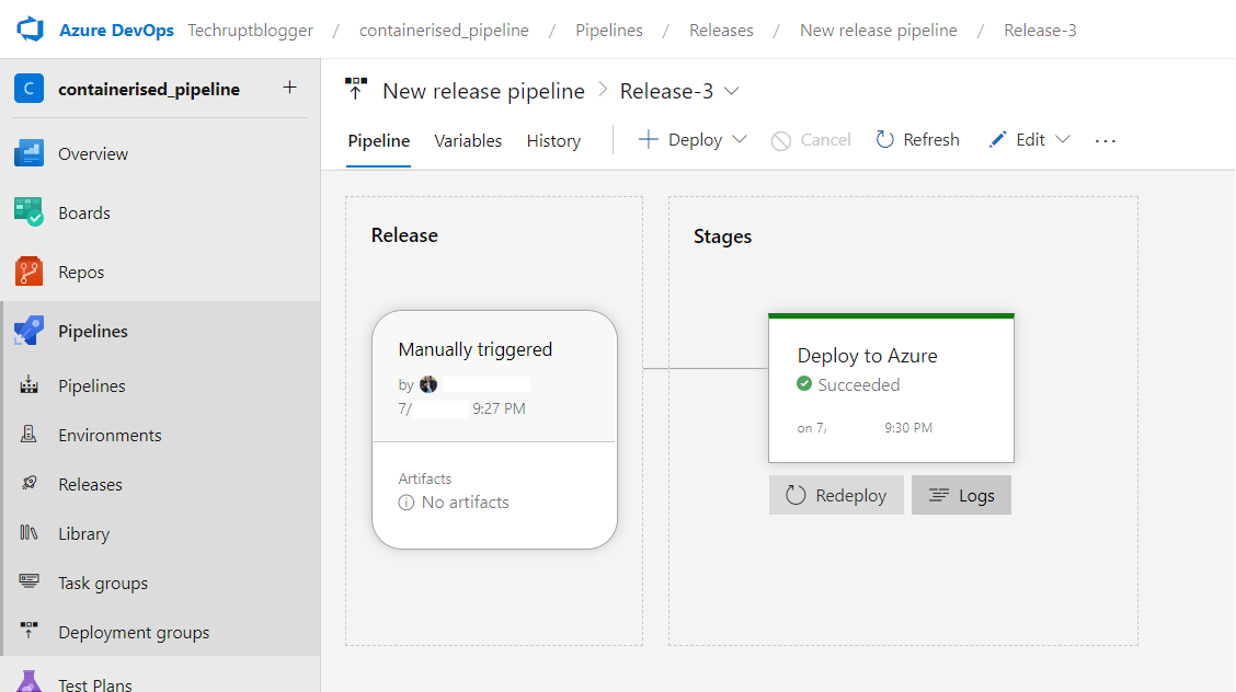 Containerized Pipelines With Azure Devops Building Testing And Deploying Docker Containers To